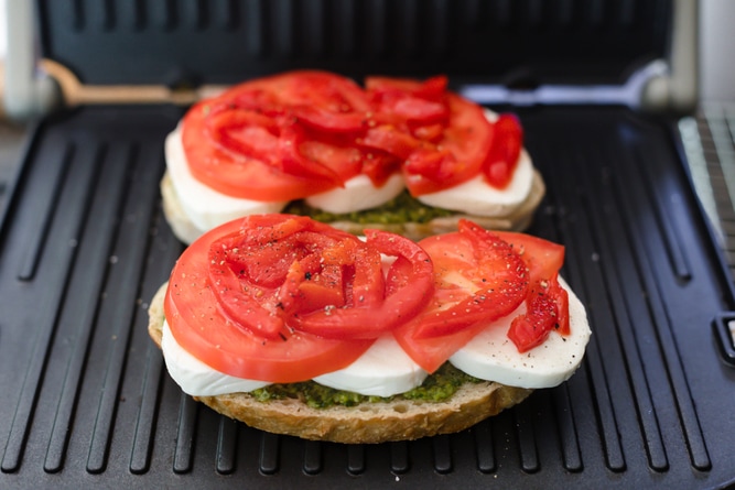 Grilled Mozzarella Sandwich