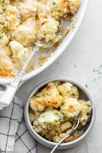 Roasted Cauliflower Au Gratin Feelgoodfoodie