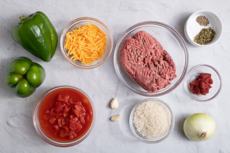 Unstuffed Peppers {Easy One Pot Recipe}