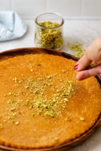 Homemade Lebanese Knafeh