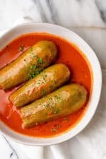Kousa {AUTHENTIC Lebanese Stuffed Squash} - Feel Good Foodie