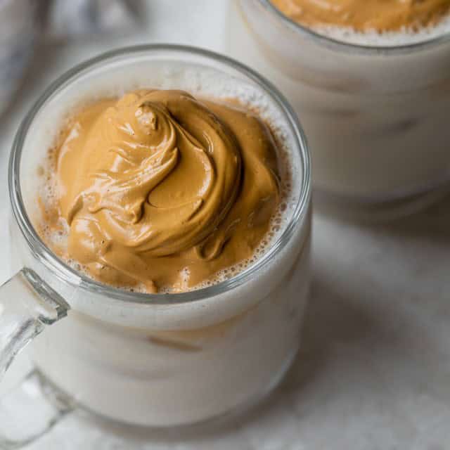 Original Viral Whipped Coffee Recipe {3 Ingredients!}