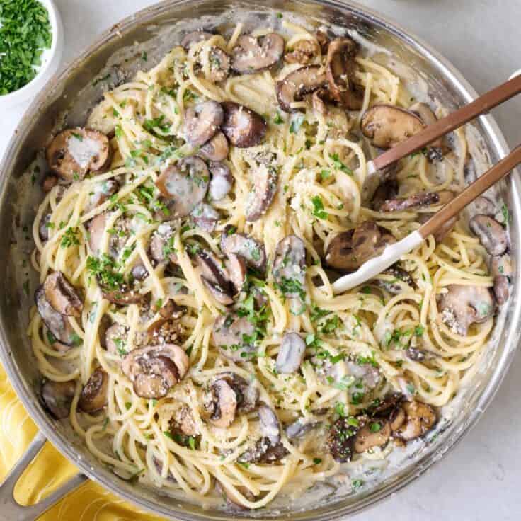 Creamy Mushroom Pasta Recipe