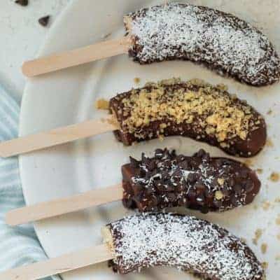 Chocolate Covered Bananas | FeelGoodFoodie