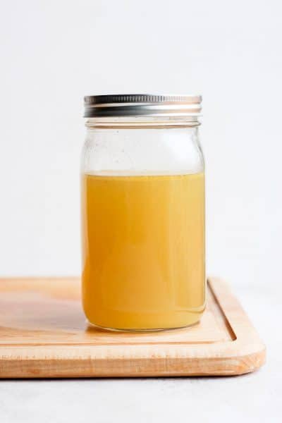 How to Make Chicken Stock {Stovetop & InstantPot} - Feel Good Foodie