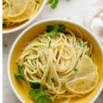 Lemon Pasta Recipe {No Butter or Cream} | FeelGoodFoodie