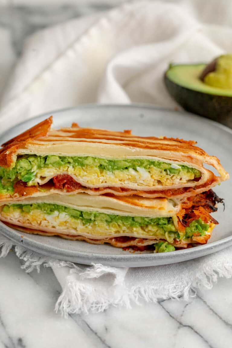 Breakfast Tortilla Wrap {TikTok Trend} - Feel Good Foodie