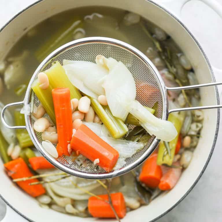 Easy Homemade Vegetable Stock