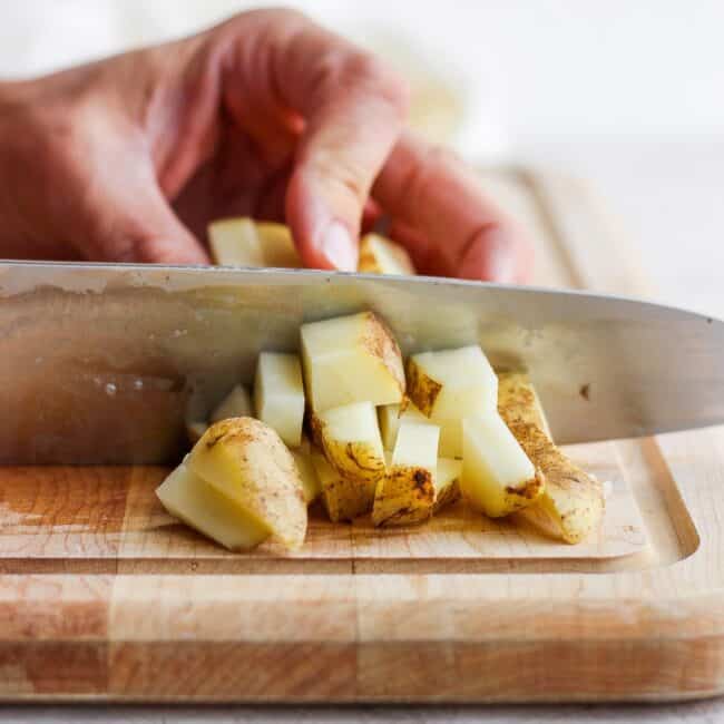 How to Cut Potatoes {Step-by-Step Tutorial}
