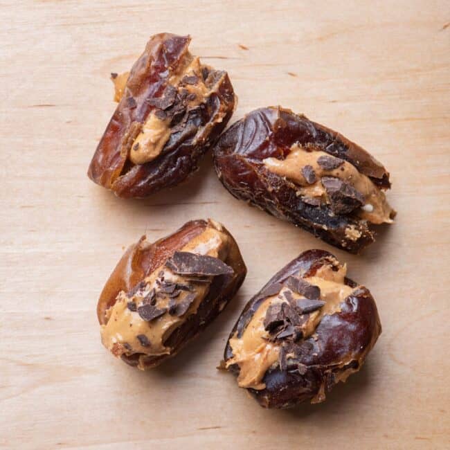 Stuffed Dates Recipe with 4 Stuffing Variations