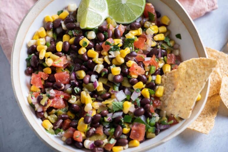 Black Bean Salsa Recipe Easy to Make in Under 10 Mins