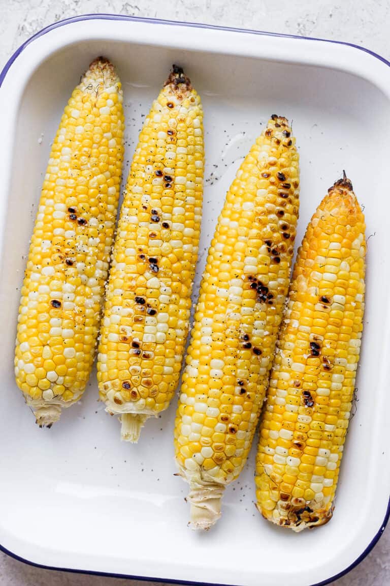 Grilled Corn on the Cob Recipe {With Husks or Without Husks}