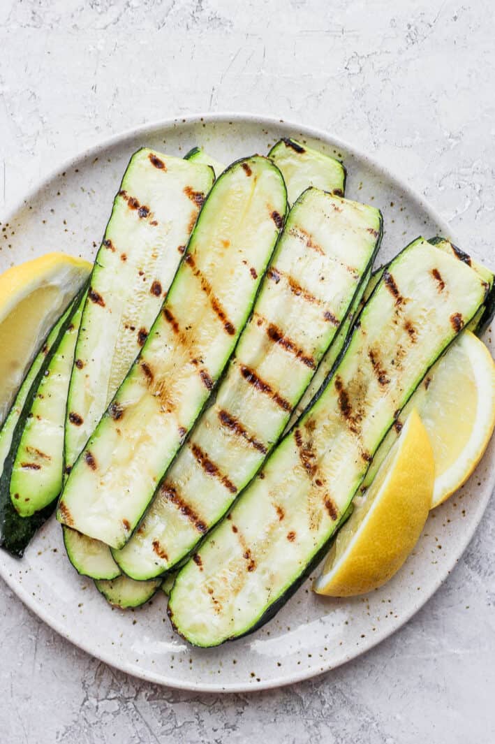 How to Grill Zucchini {Easy Tutorial} - Feel Good Foodie