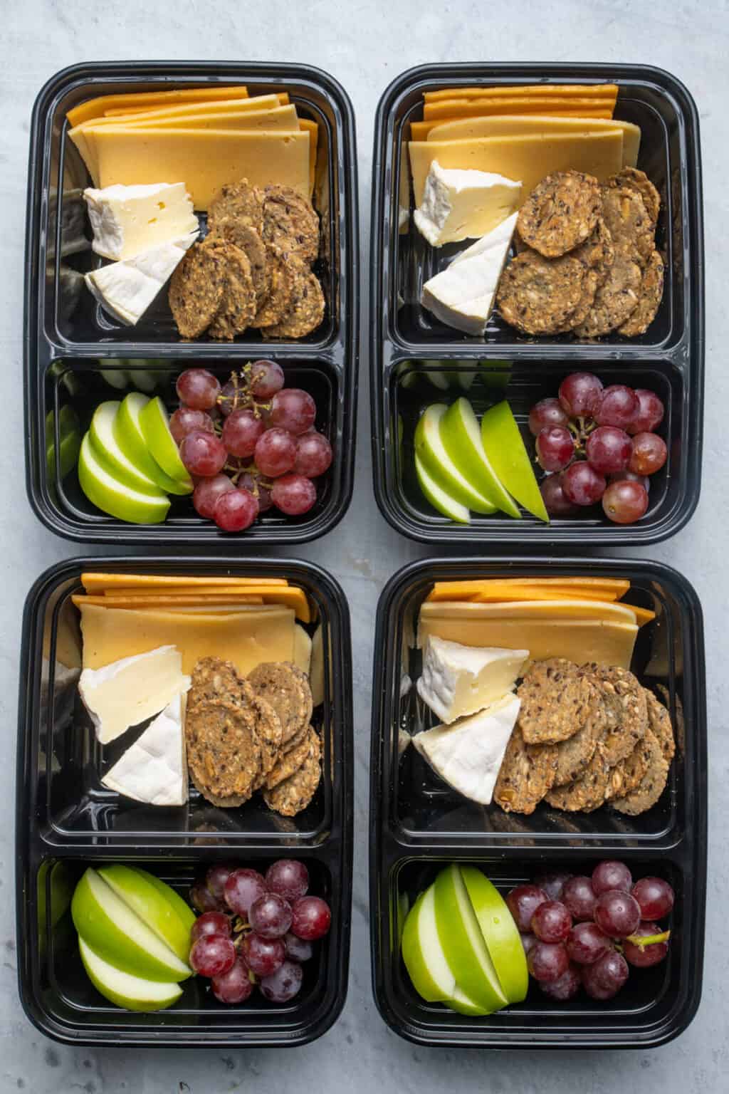 Cheese and Fruit Snack Box {Starbucks Copycat} - Feel Good Foodie