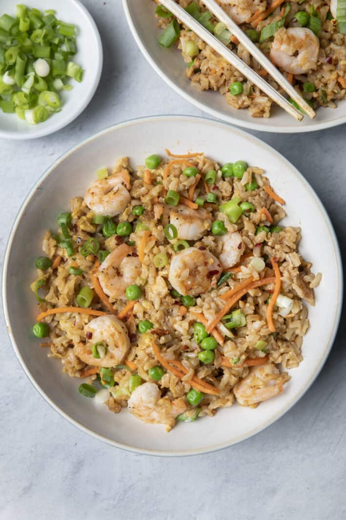 Shrimp Fried Rice | Easy Homemade Recipe - Feel Good Foodie