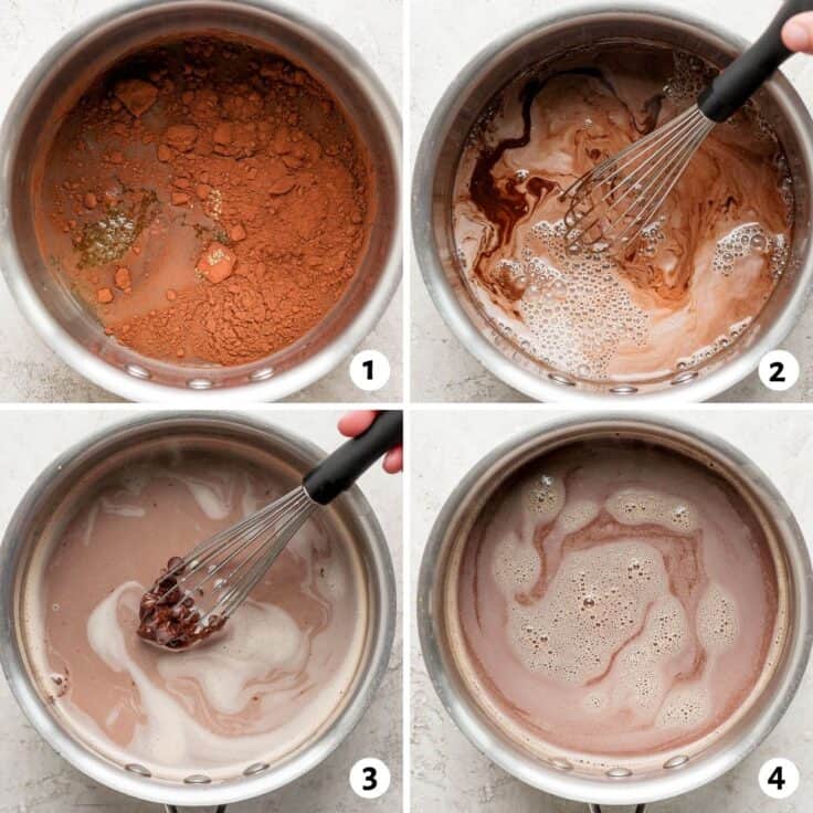 How to Make Hot Chocolate {Step-by-Step Tutorial} - Feel Good Foodie