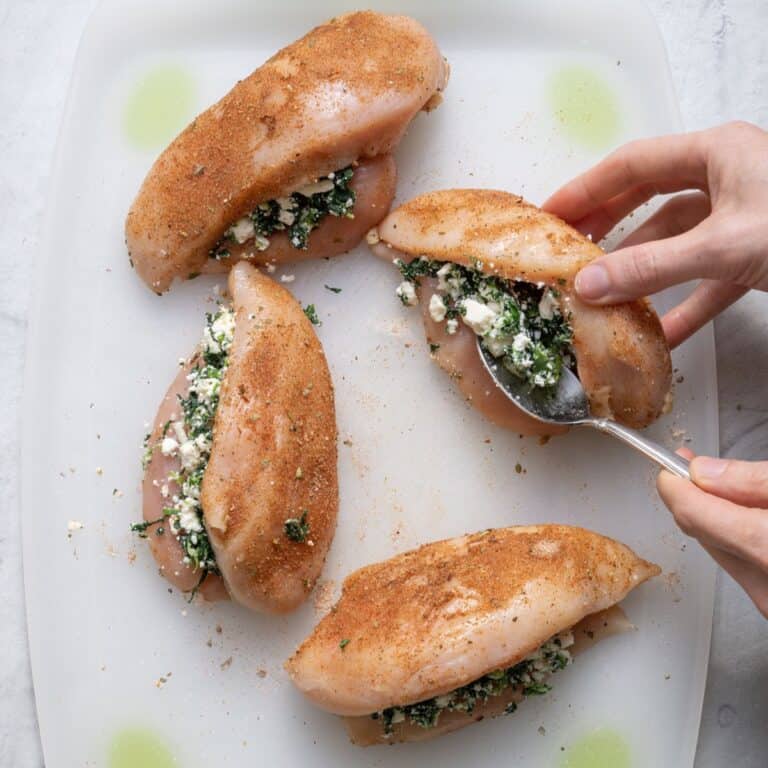 Spinach and Feta Stuffed Chicken Recipe