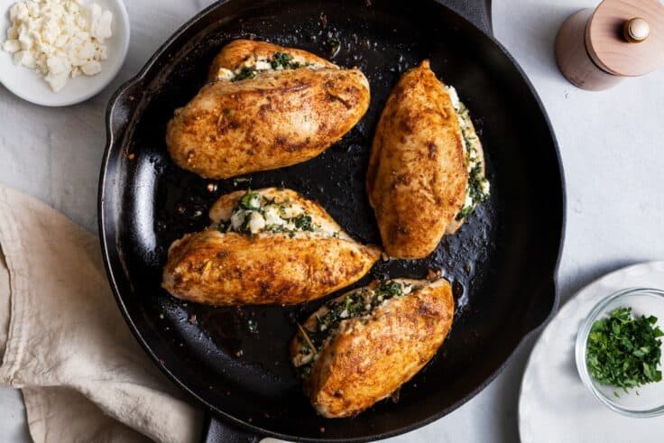 Spinach and Feta Stuffed Chicken Recipe