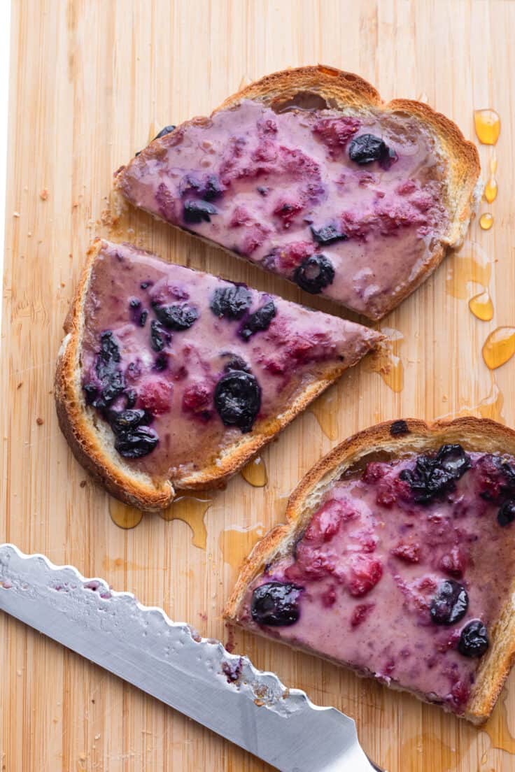 Yogurt Toast / Custard Toast {Viral TikTok Recipe} - Feel Good Foodie