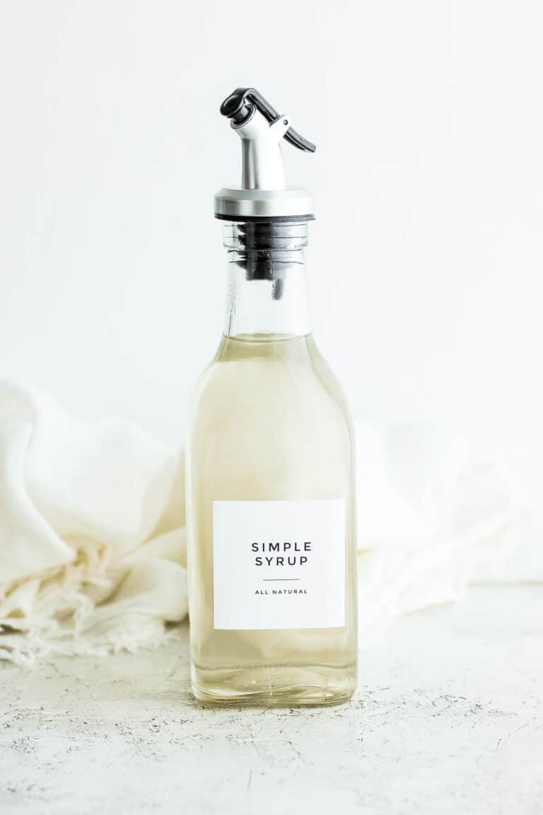 Easy Simple Syrup 2 Ingredient Recipe