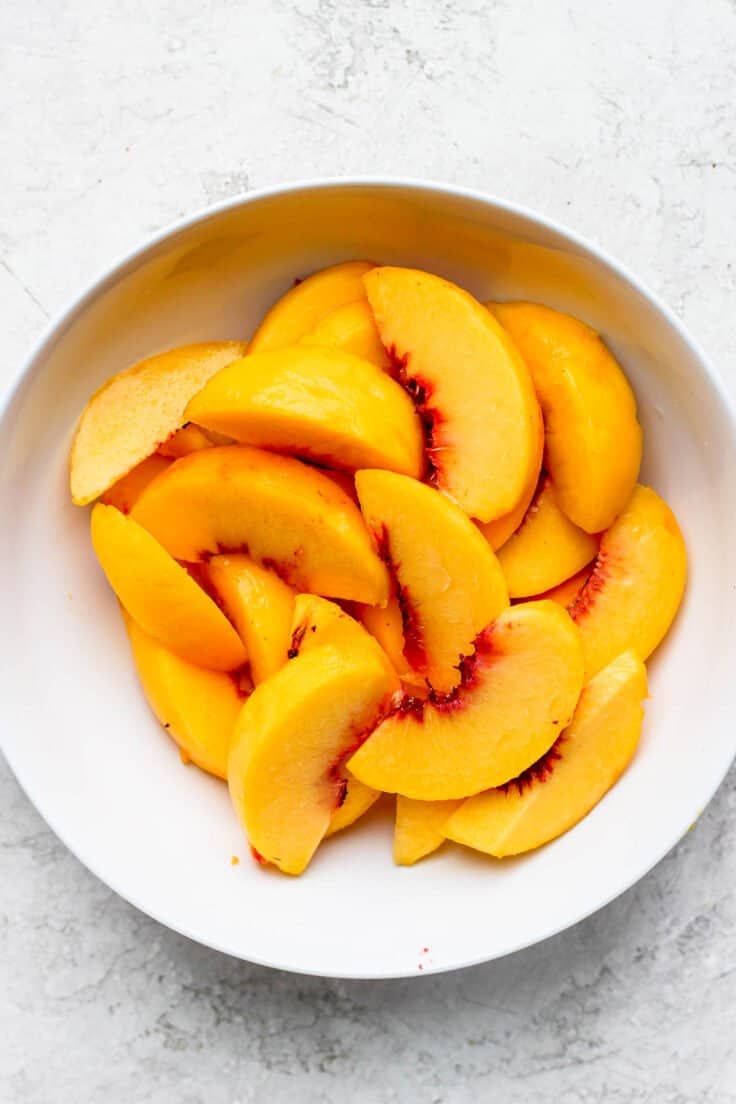 How to Peel Peaches Without Wasting Fruit