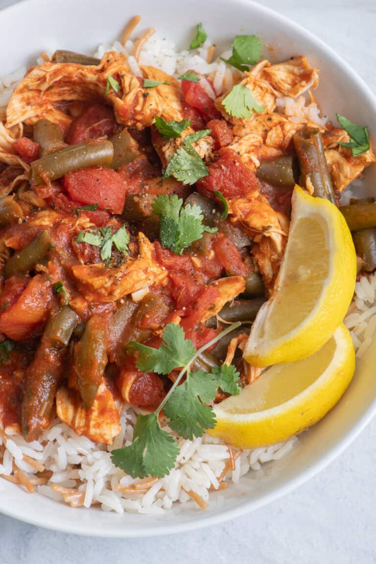 Lebanese Green Bean Stew {Authentic Recipe} - Feel Good Foodie