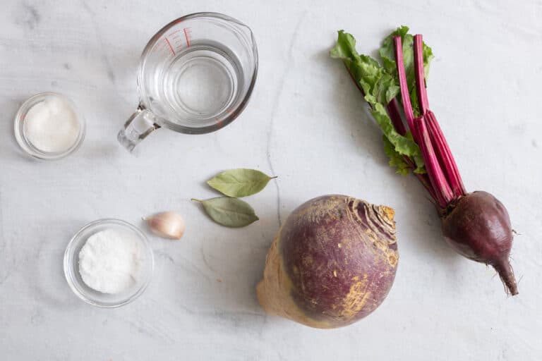 Pink Pickled Turnips {Lebanese Recipe!} - Feel Good Foodie