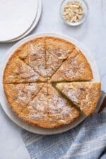 Almond Cake {Semolina & Almond Flour} - Feel Good Foodie