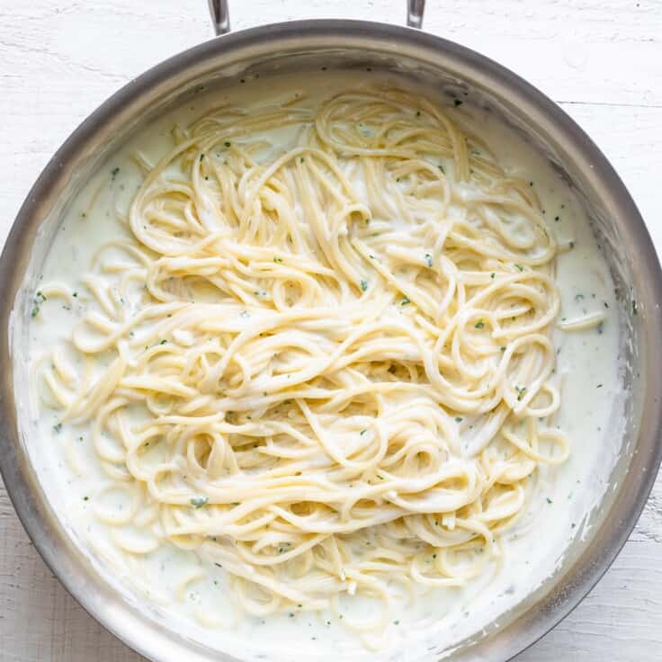 Pasta with Yogurt Sauce Recipe Herbs and Pine Nuts