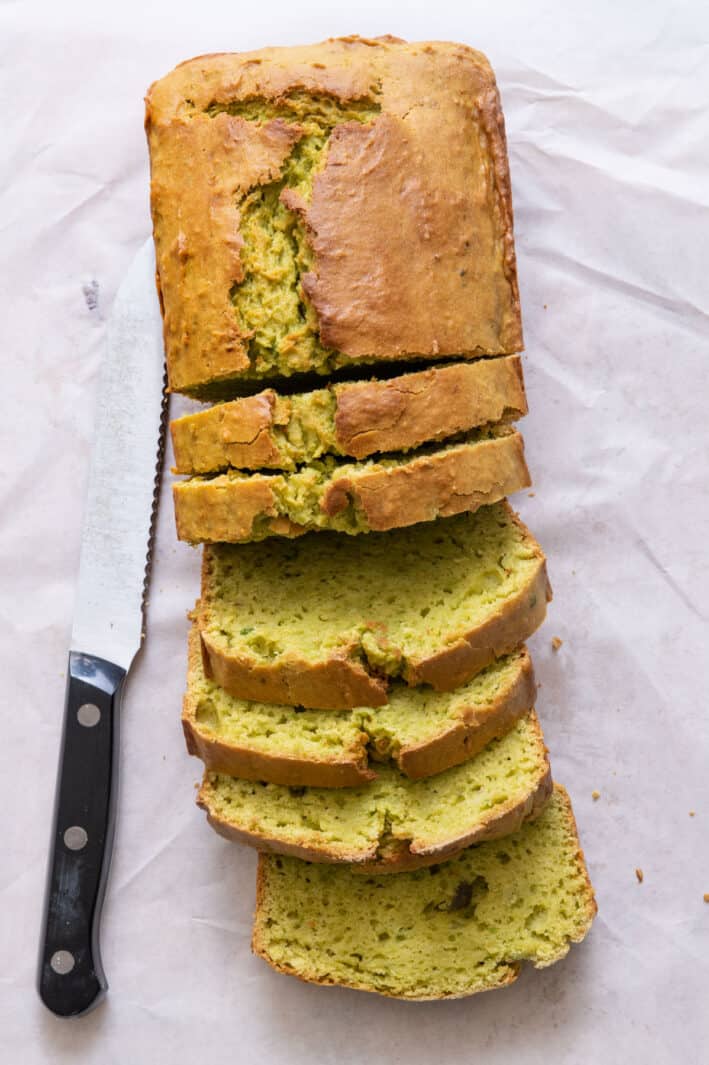 Sweet Avocado Quick Bread {Viral TikTok Recipe} - Feel Good Foodie