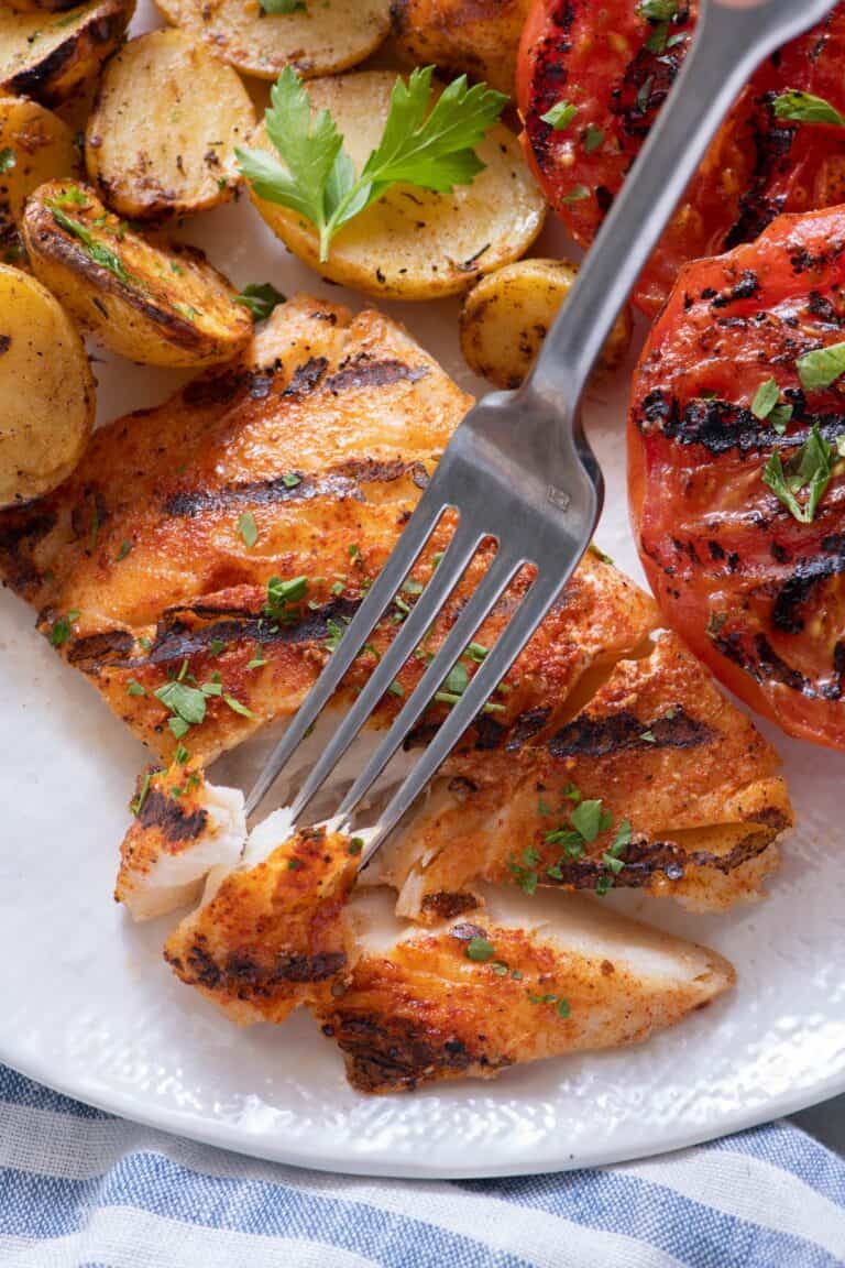 Grilled Cod Recipe Non-Stick Version