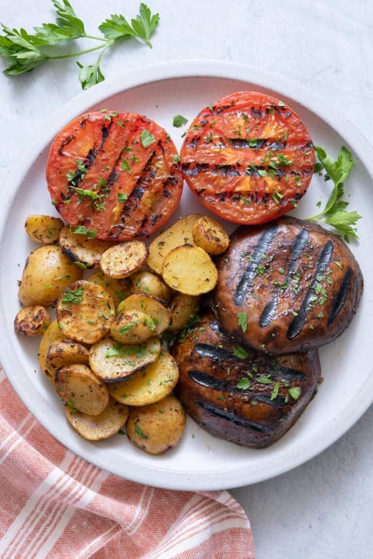 Grilled Potatoes Recipe Crispy Charred Outside