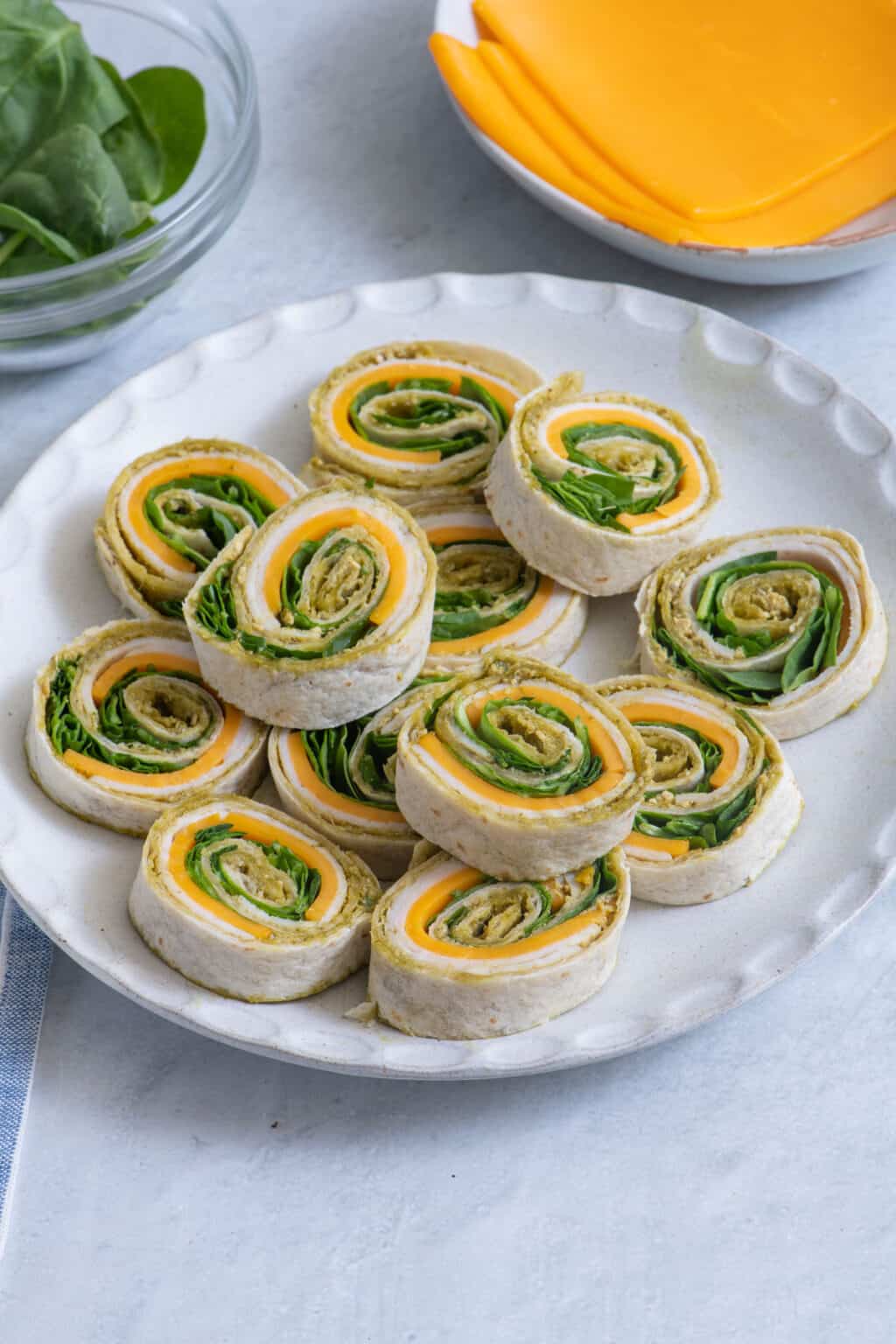 Four Easy Pinwheel Sandwich Recipes - Feel Good Foodie