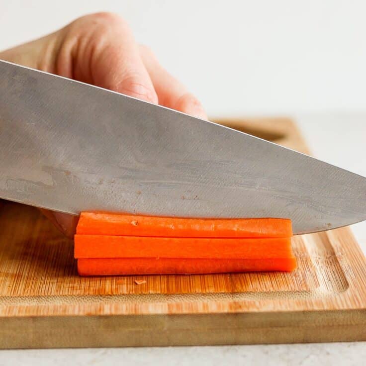 How to Cut Carrots (4 Ways Step-by-Step)
