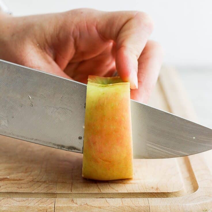 How to Cut an Apple