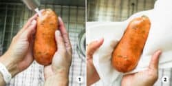 How to Cut Sweet Potatoes {Cubes, Sticks & More!} - Feel Good Foodie