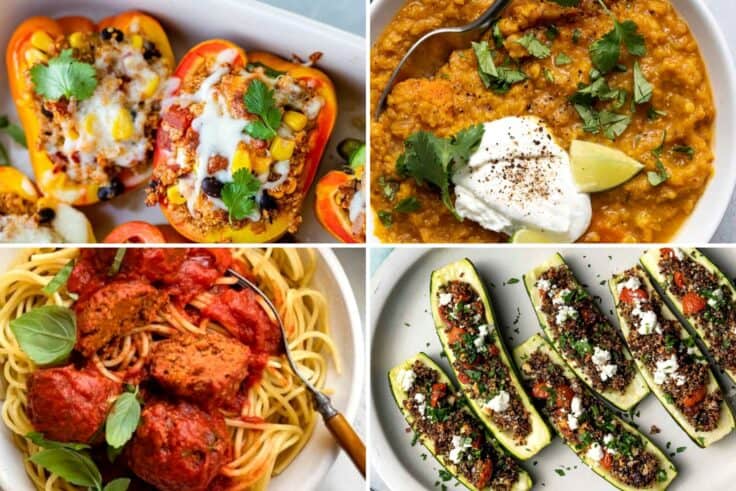 75+ Vegetarian Dinner Recipes