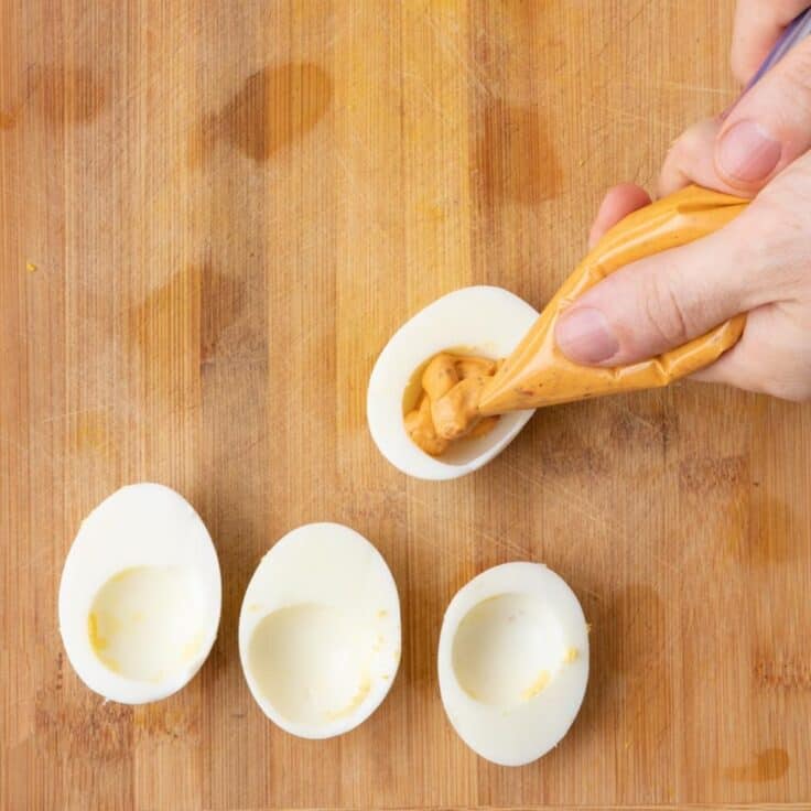 Scary Cute Halloween Deviled Egg Recipe