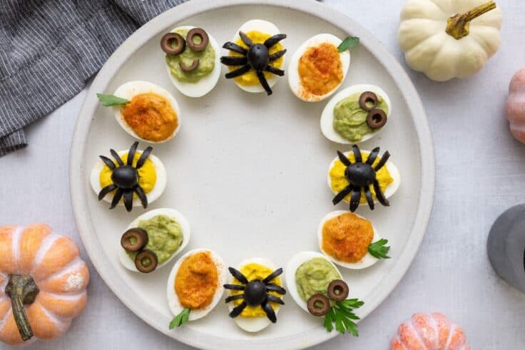 Scary Cute Halloween Deviled Egg Recipe