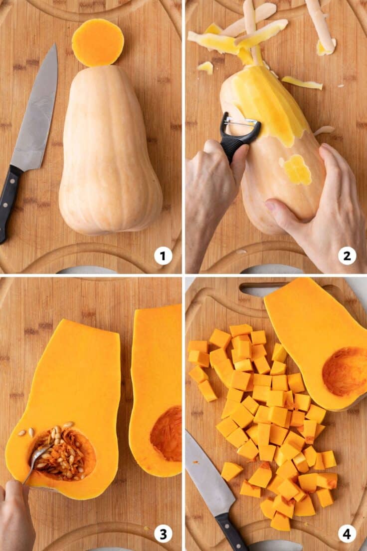 How to Cook Butternut Squash Cubes {3 Ways!} - Feel Good Foodie
