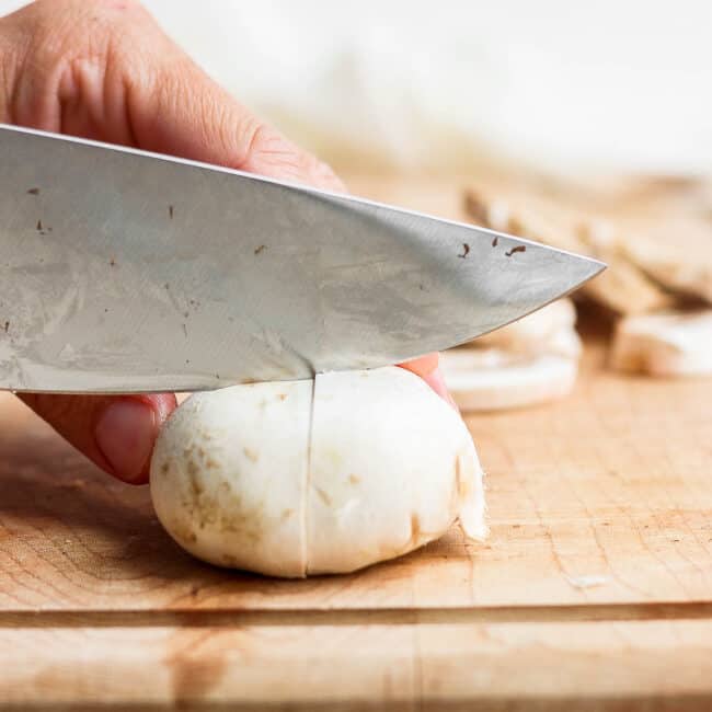How to Cut Mushrooms