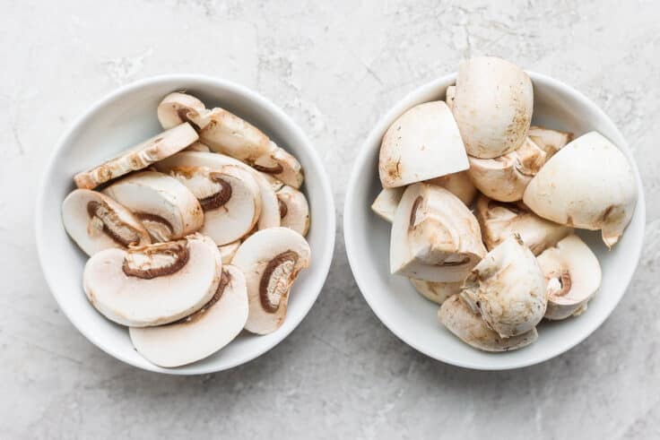 How to Cut Mushrooms