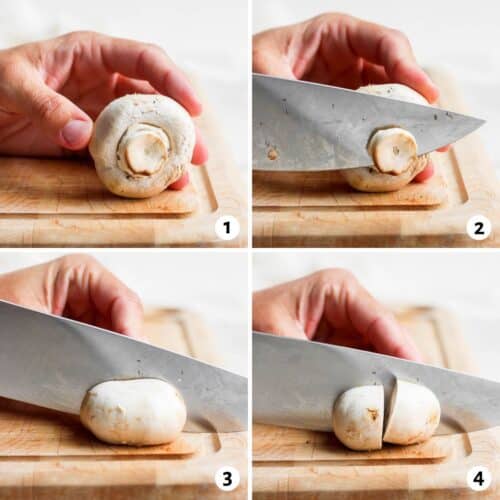 How to Cut Mushrooms