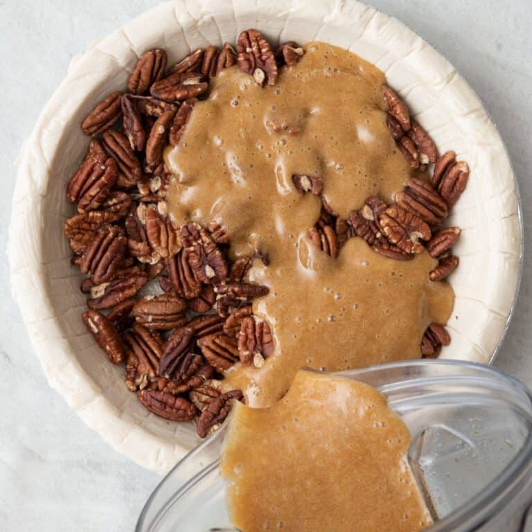 Easy Pecan Pie Recipe (No Corn Syrup)