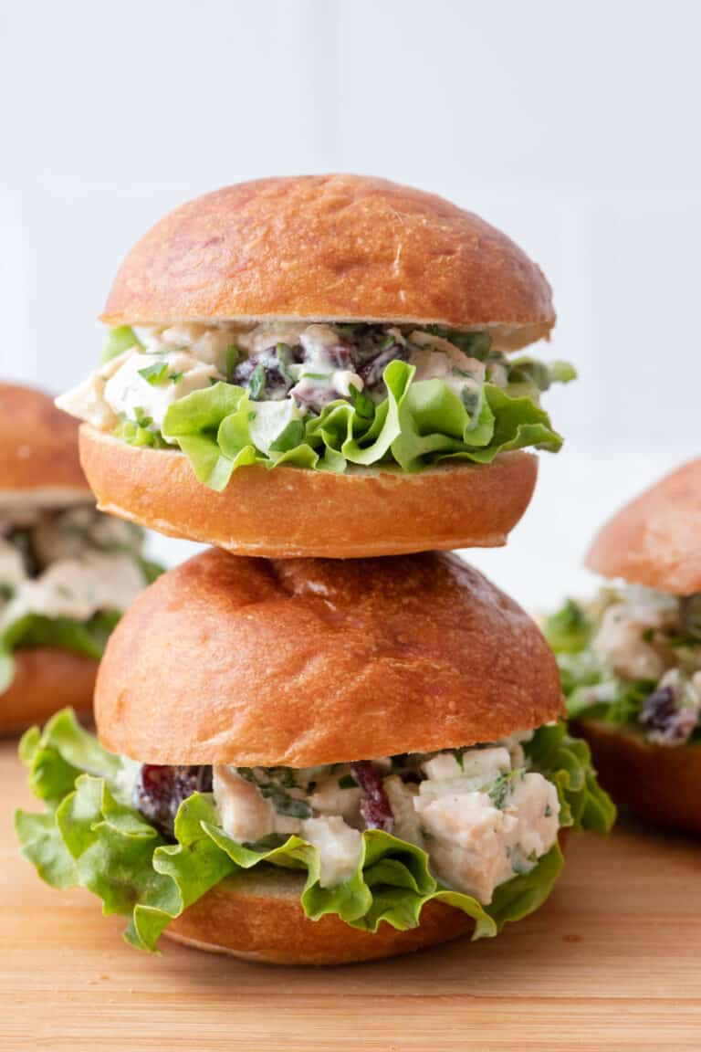 Easy Turkey Salad {No Mayo Recipe!} - Feel Good Foodie