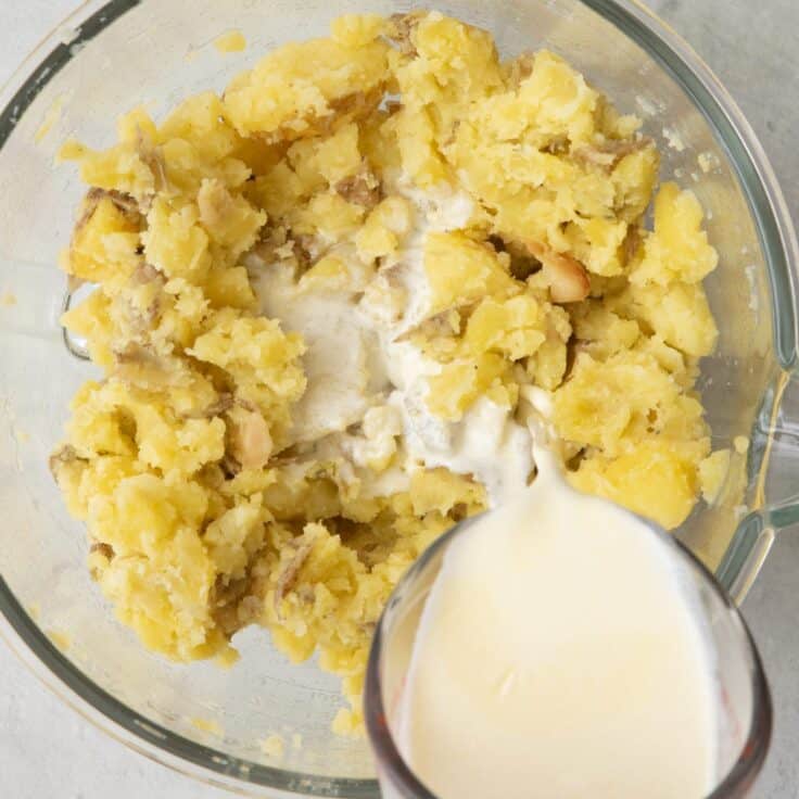 Creamy Roasted Garlic Mashed Potato Recipe