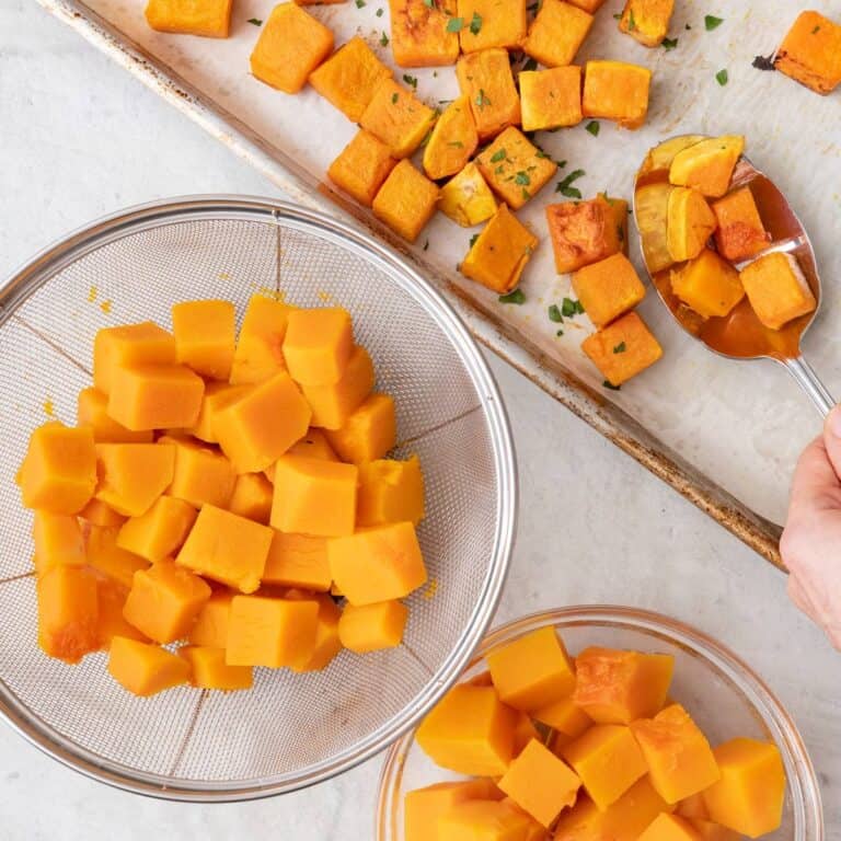 How to Cook Butternut Squash Cubes {3 Ways!} - Feel Good Foodie