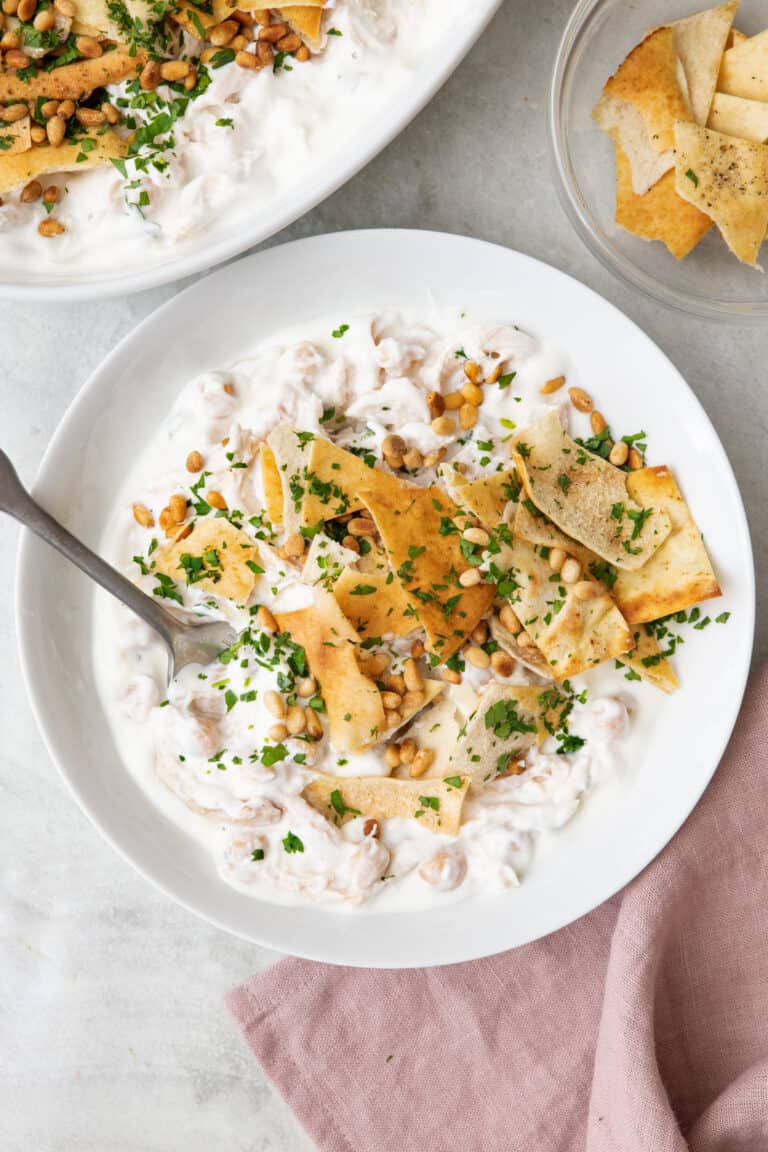 Lebanese Chicken Fatteh