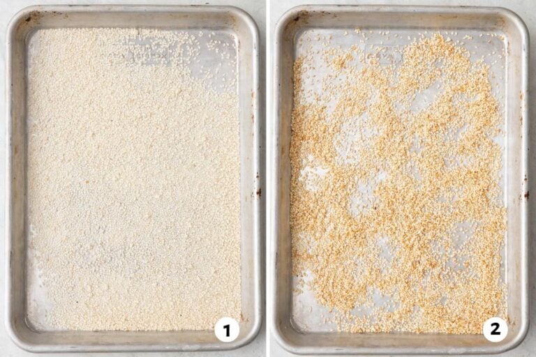 How to Toast Sesame Seeds {2 Ways!} - Feel Good Foodie