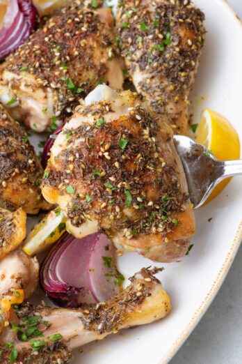 Za'atar Chicken {Oven Roasted Recipe}
